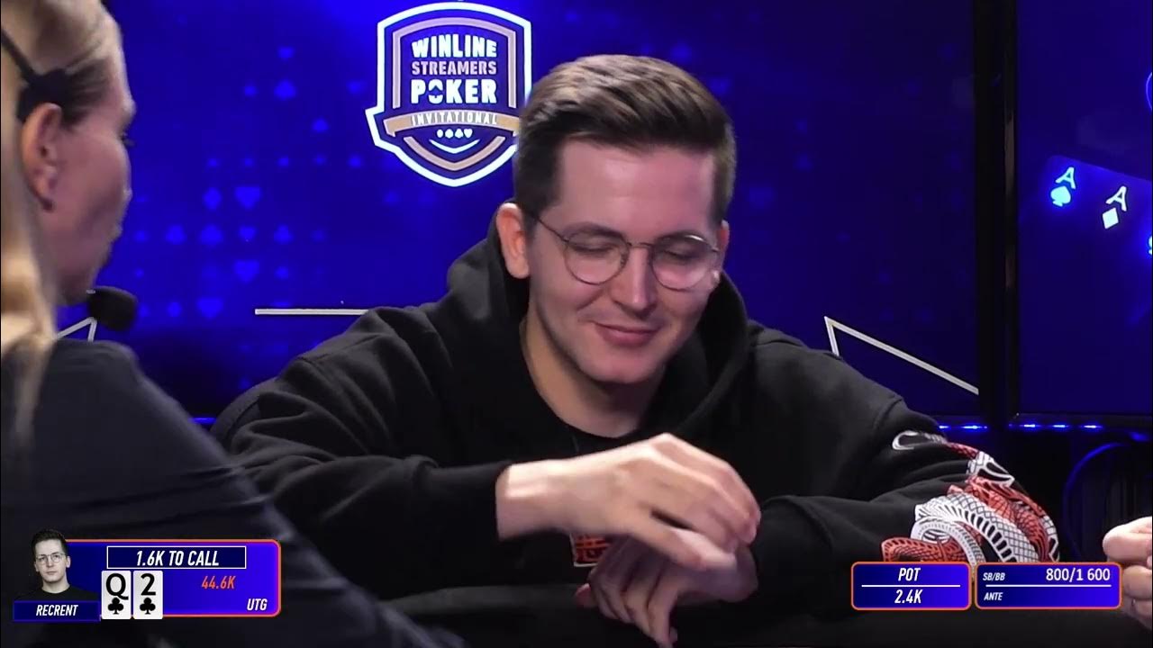 Winline Streamers Poker Invitational – Первый игровой день - YouTube