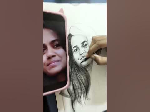 Portrait Pencil Art - YouTube