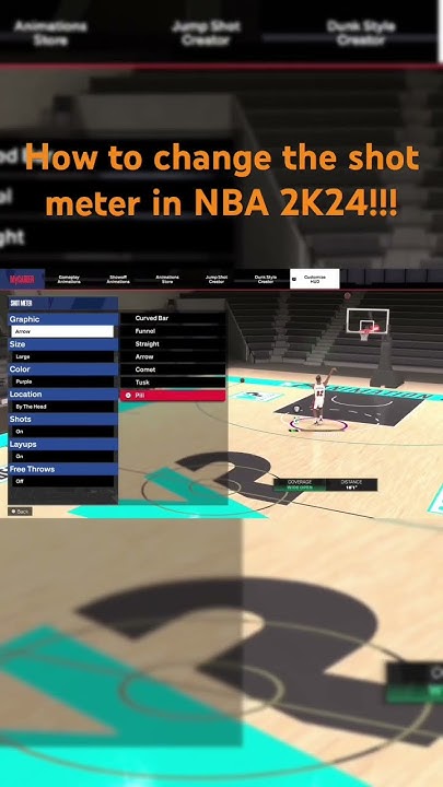 How to change the shot meter in 2K24 Tutorial #nba2k24 #nba #basketball #nba2k - YouTube