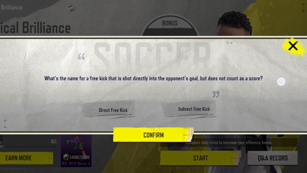 What the name for free kick that is shot directly into opponent goal ...