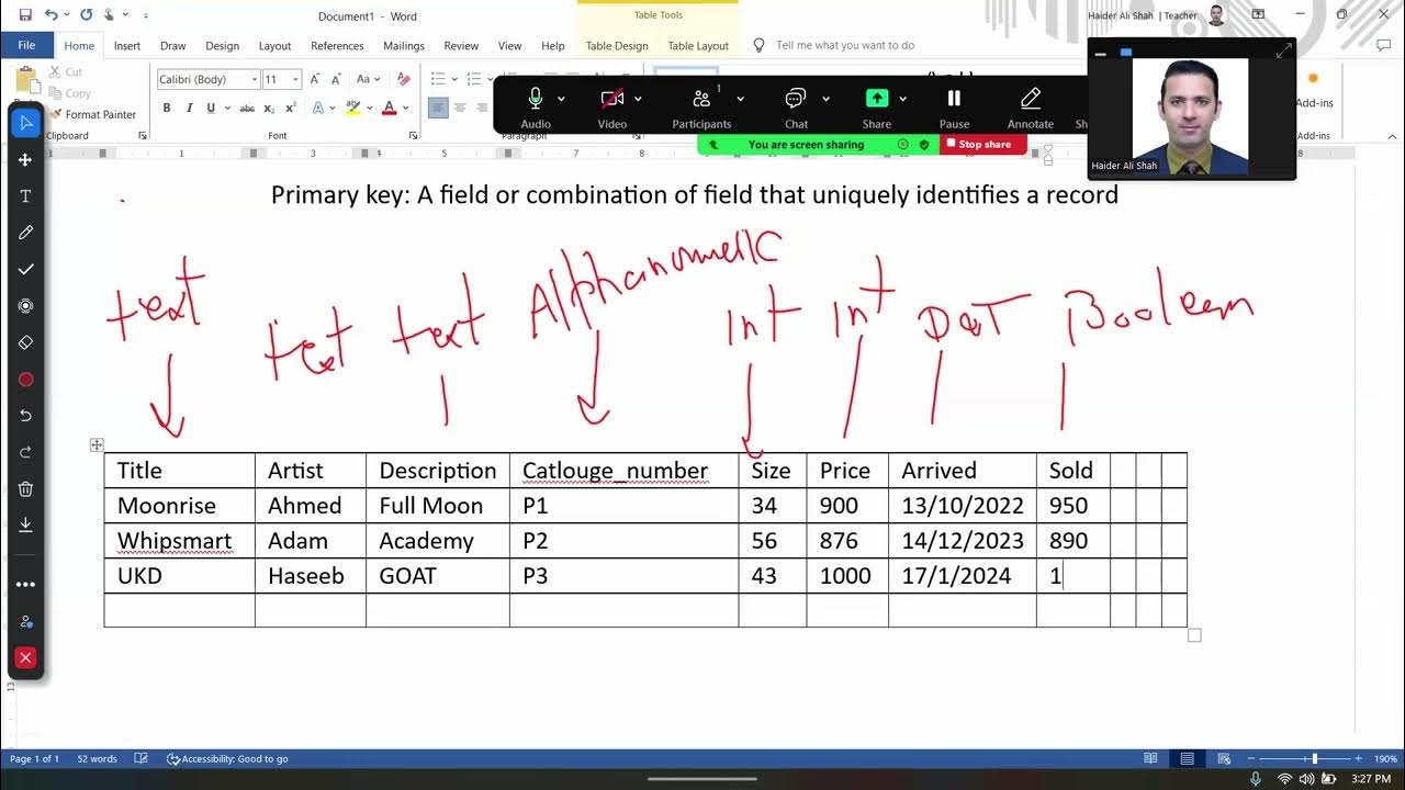 Computer Science 2210/0478 Database Lec 2 - YouTube