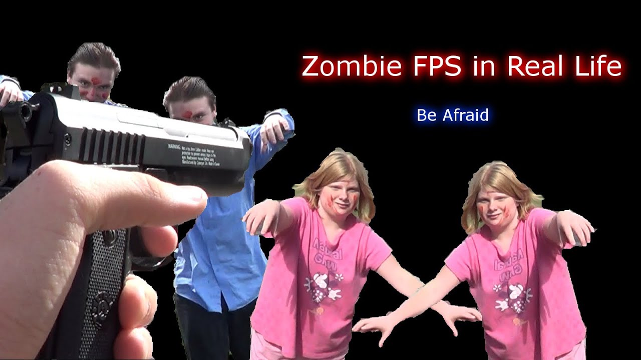 First Person Shooter Zombies In Real Life - YouTube