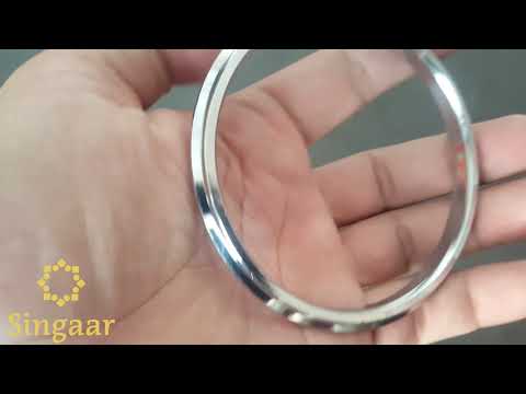 High Quality Silver Kara for Men - YouTube
