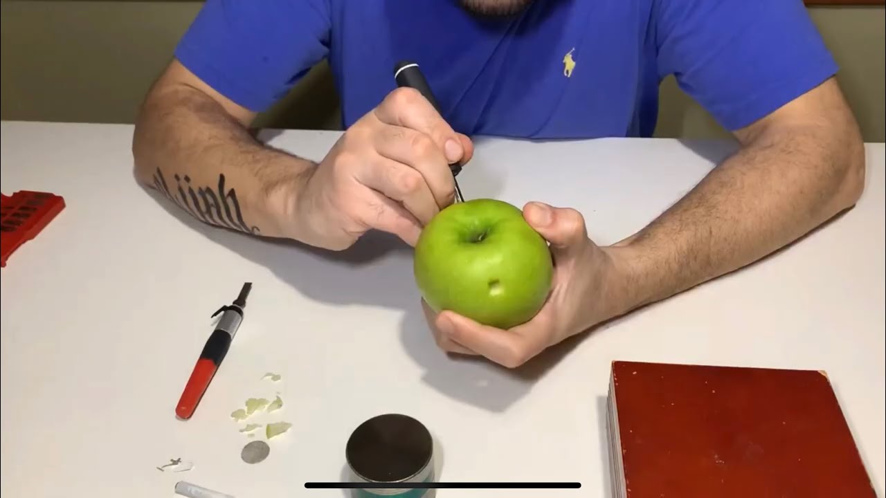 HOW TO MAKE AN APPLE PIPE - YouTube