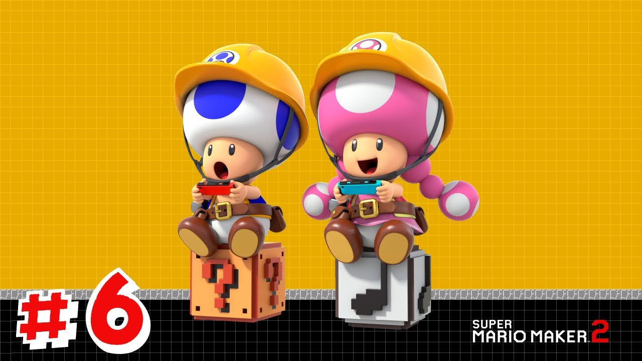 Super Mario Maker 2 -Story Mode- Part 6: Rescuing Red Toad! - YouTube