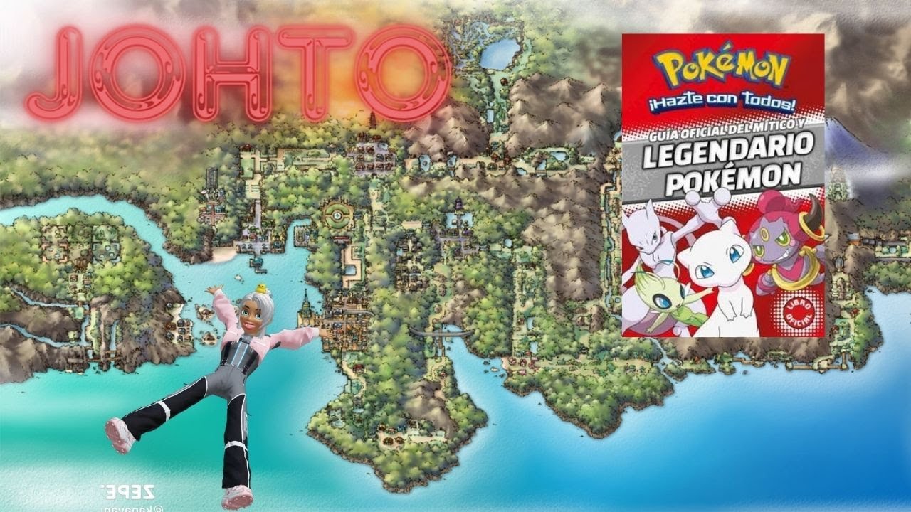 guia oficial del mitico y legendario pokemon 🎌 Johto 🌸 cap 2 - YouTube