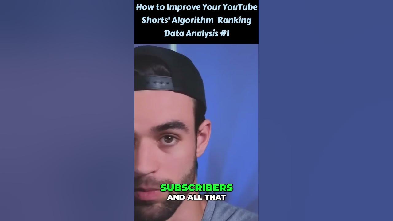How to Improve Your YouTube Shorts' Algorithm Ranking Data Analysis #1 #DataAnalysis - YouTube