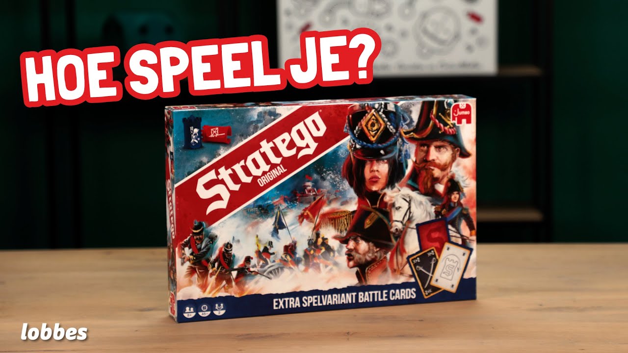 Hoe Speel je Stratego Original en Extra Spelvariant Battle Cards NL - YouTube