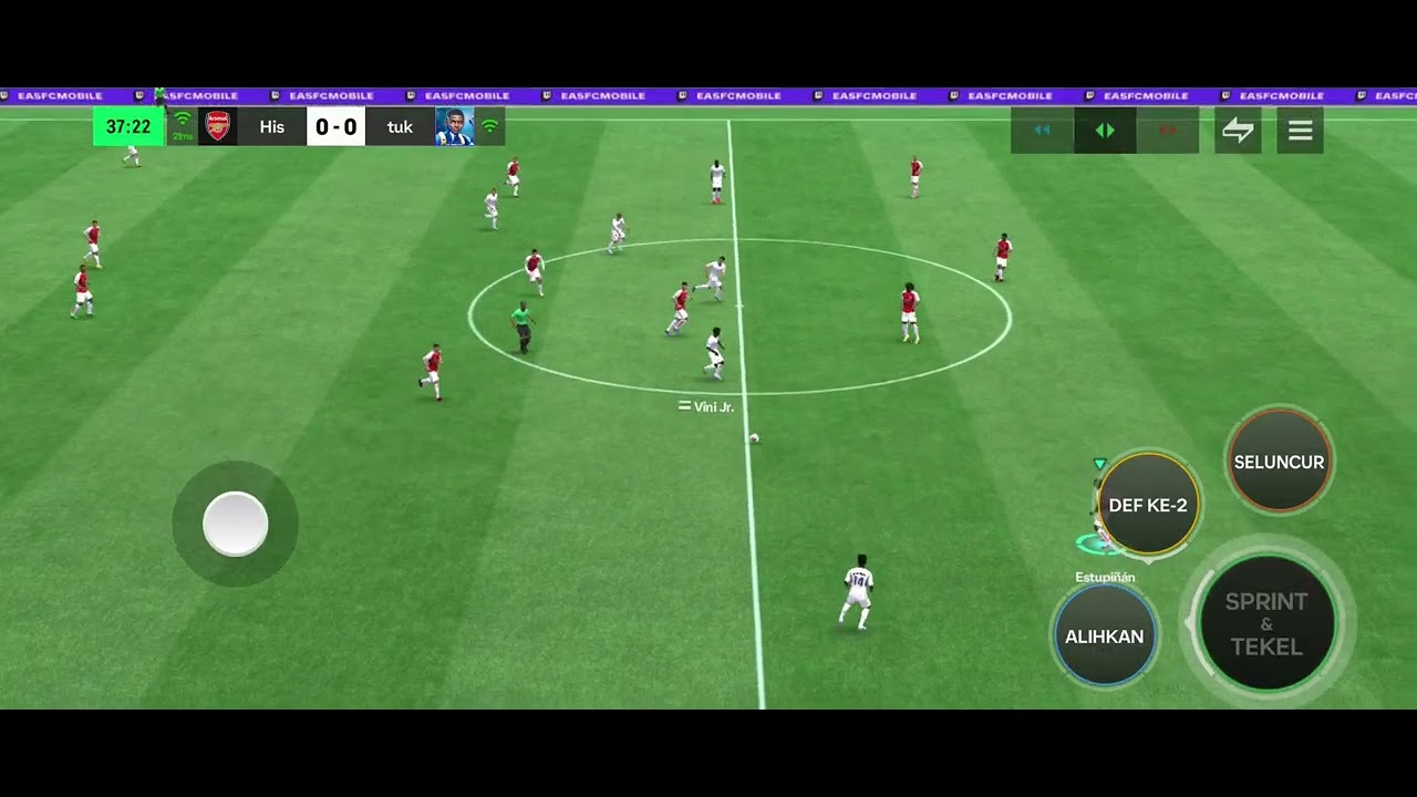 FC24 MOBILE Gameplay Arsenal VS Real Madrid - YouTube