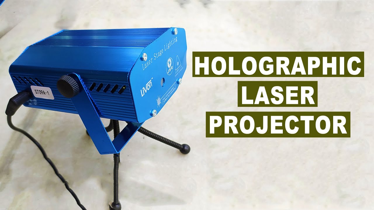 Diwali Laser Light Review - Holographic Laser Stage Light - YouTube
