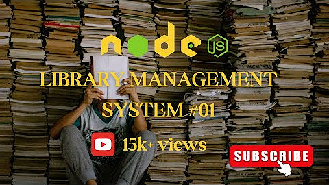 NodeJS Build a Library Management System - YouTube