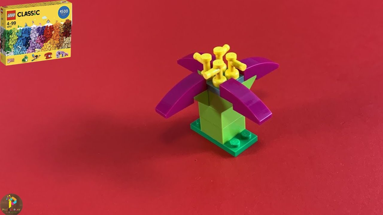 Lego Classic 10717 | Lego Flower Build - YouTube