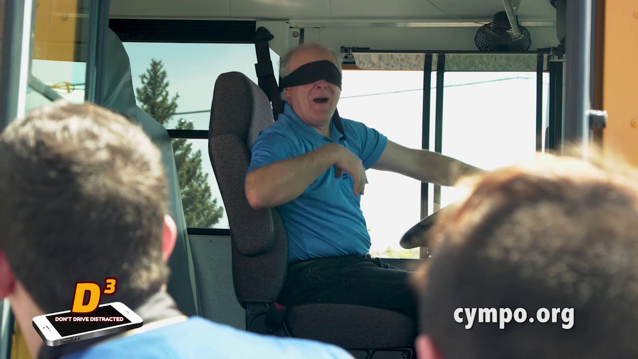 Would You Ride with a Blind Bus Driver? How About a Texting Driver? - YouTube