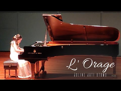 Joline Jati Utomo played L'Orage by Burgmuller - Winners' Concert at ...
