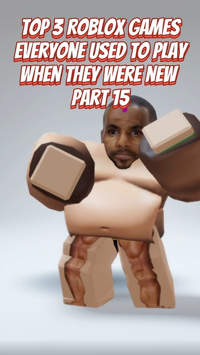 Top 3 ROBLOX Games Everyone Used To Play When They Were New Pt.15 #roblox #youtubeshorts # ...