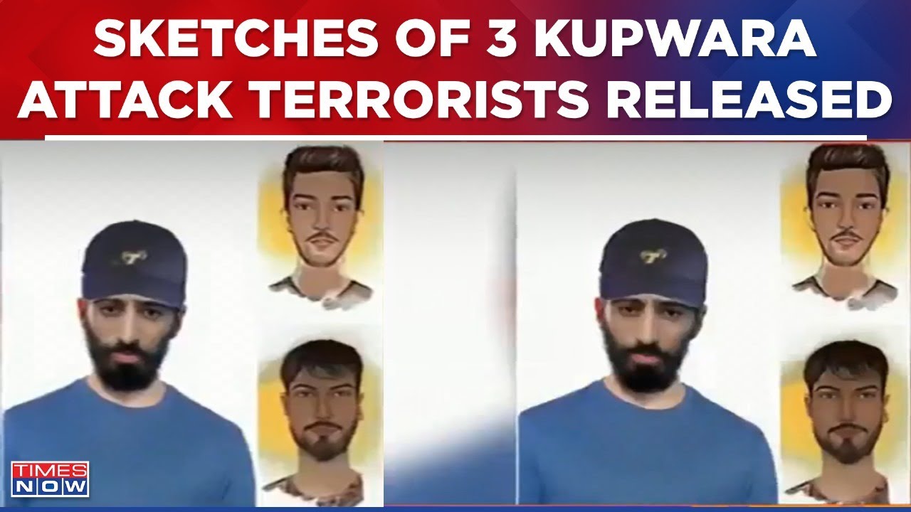 One Indian Army Soldier Killed In Kupwara Terror Attack, Sketches Of 3 ...