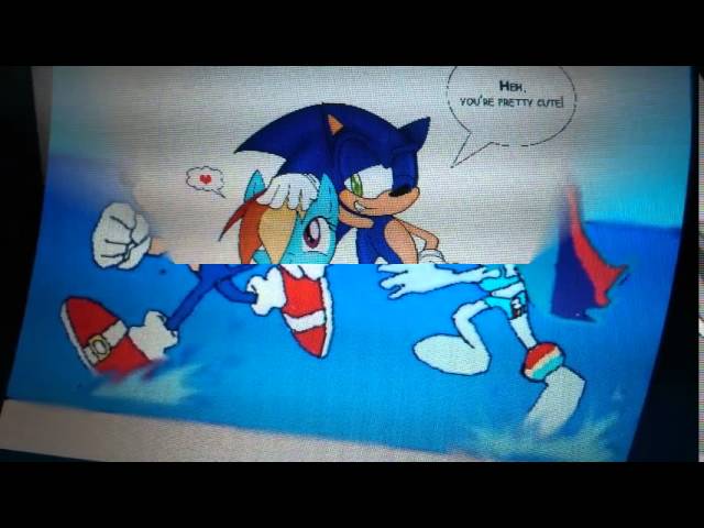 Sonic X Rainbow Dash Love