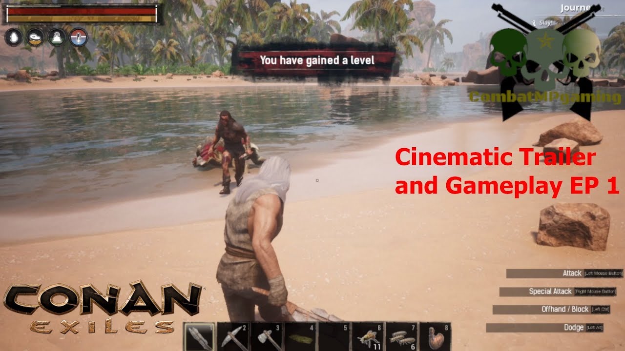 Conan Exiles - Cinematic Trailer and Gameplay EP1 - YouTube