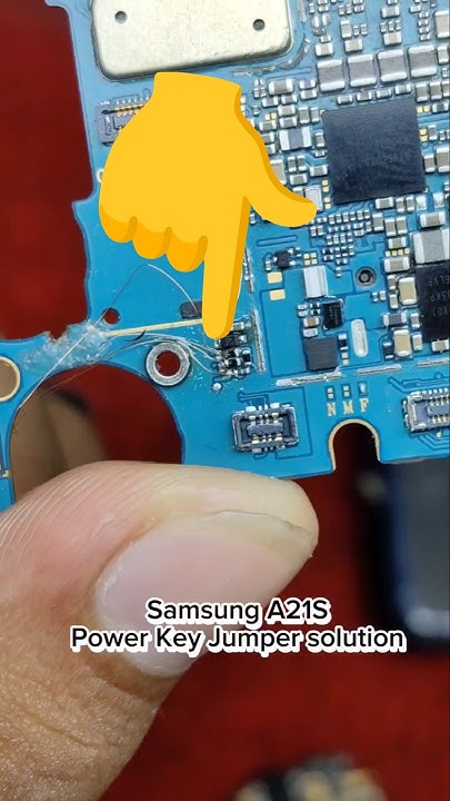 Samsung A21S Power Key Jumper Solution 💯 - YouTube