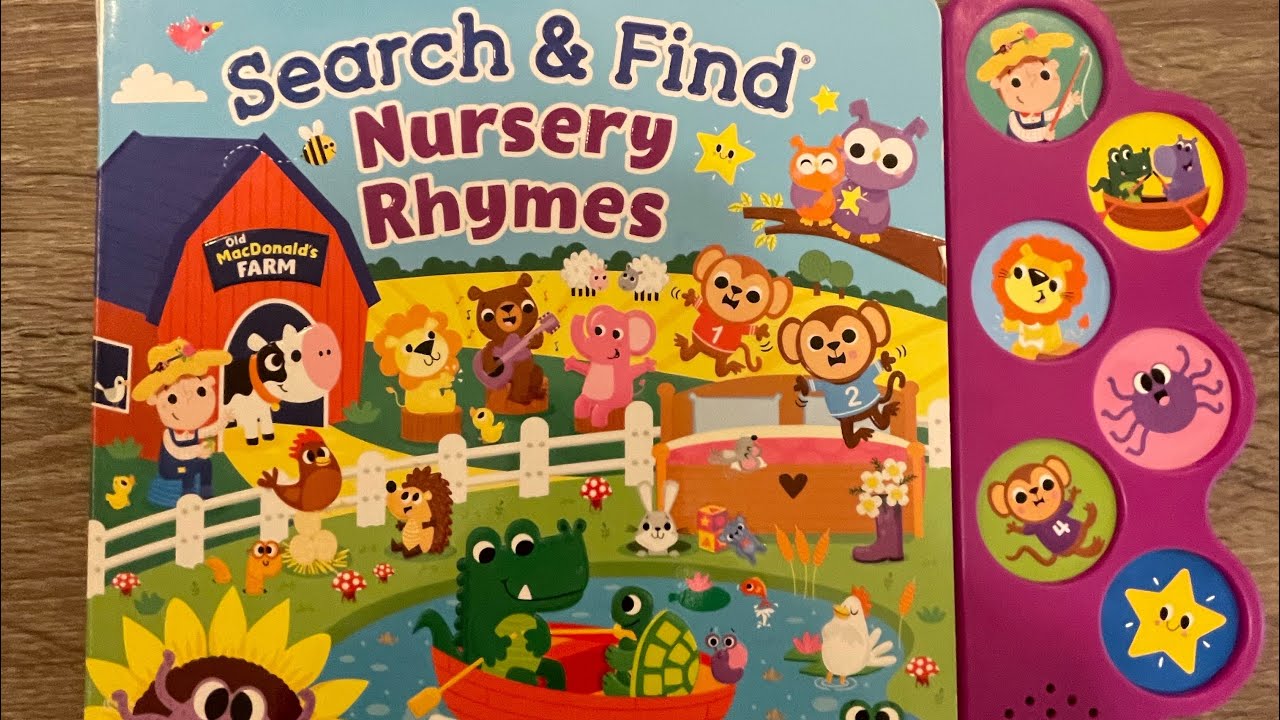 Book Review | Search & Find Nursery Rhymes – Sing Along with 6 Favorite ...