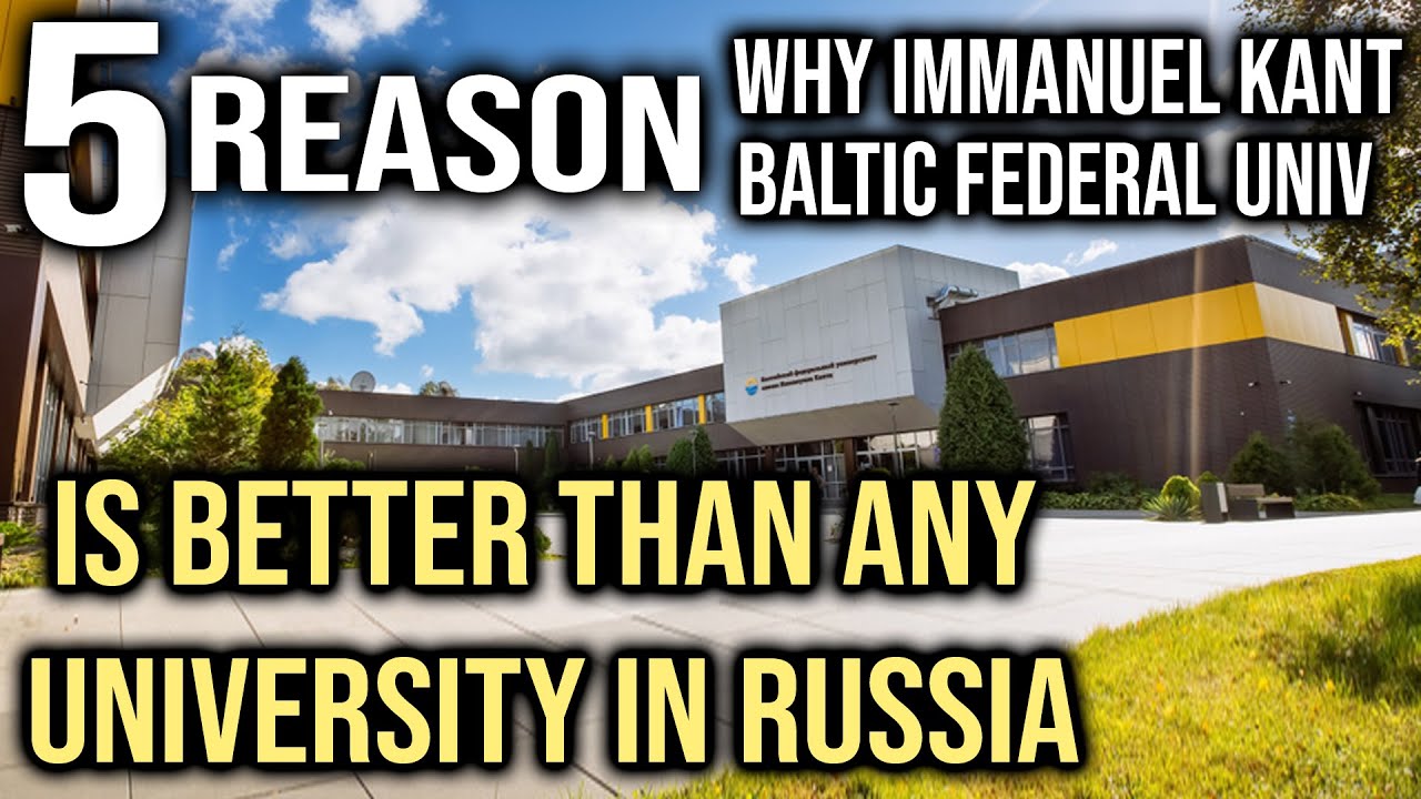 Immanuel Kant Baltic Federal University | MBBS in Russia - YouTube