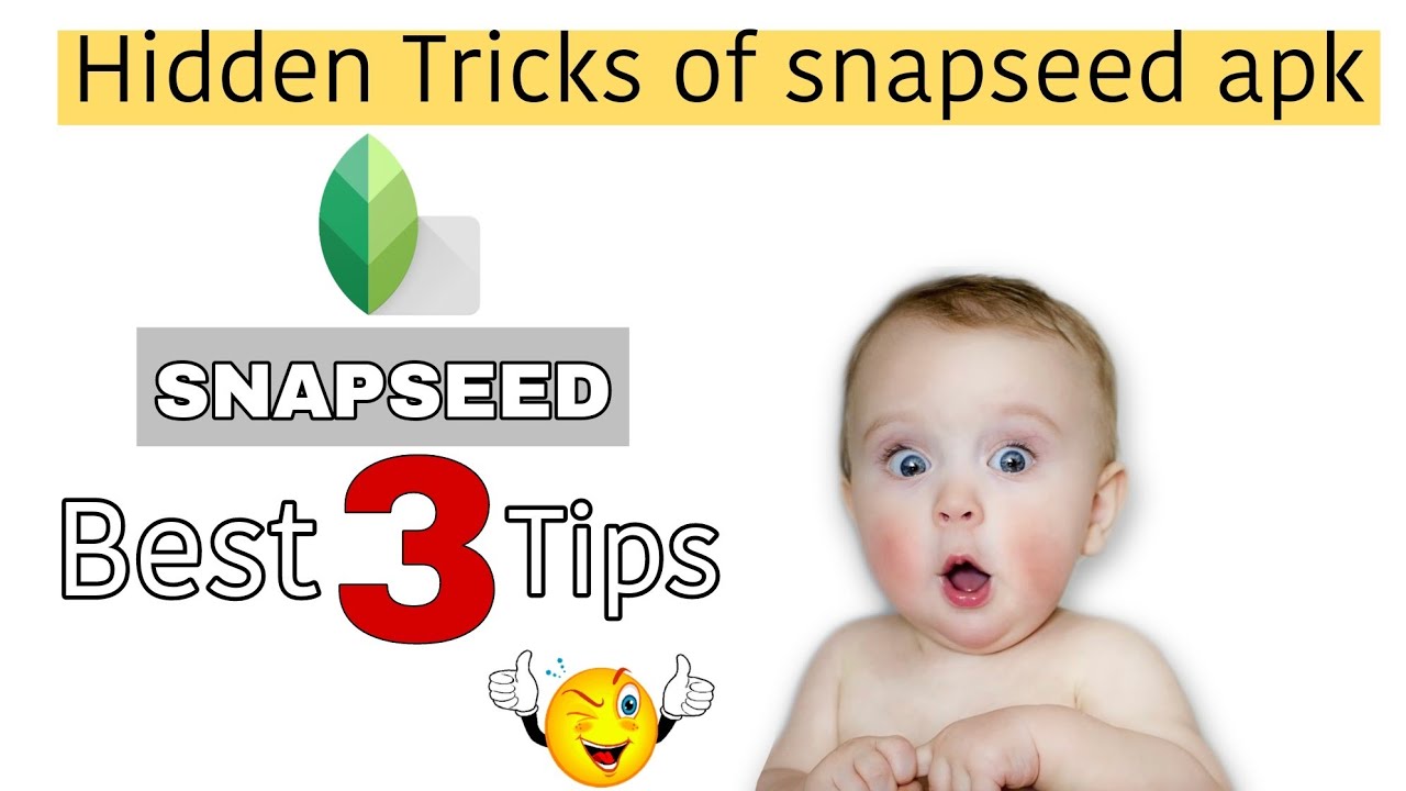 Hidden Tricks of snapseed apk || snapseed best photo editing ...