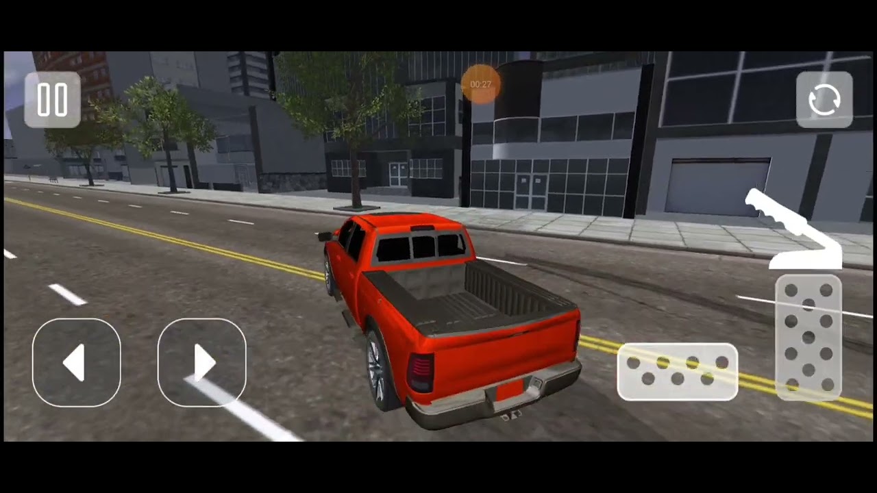Ford ranger car driving schools simulator Android games - YouTube