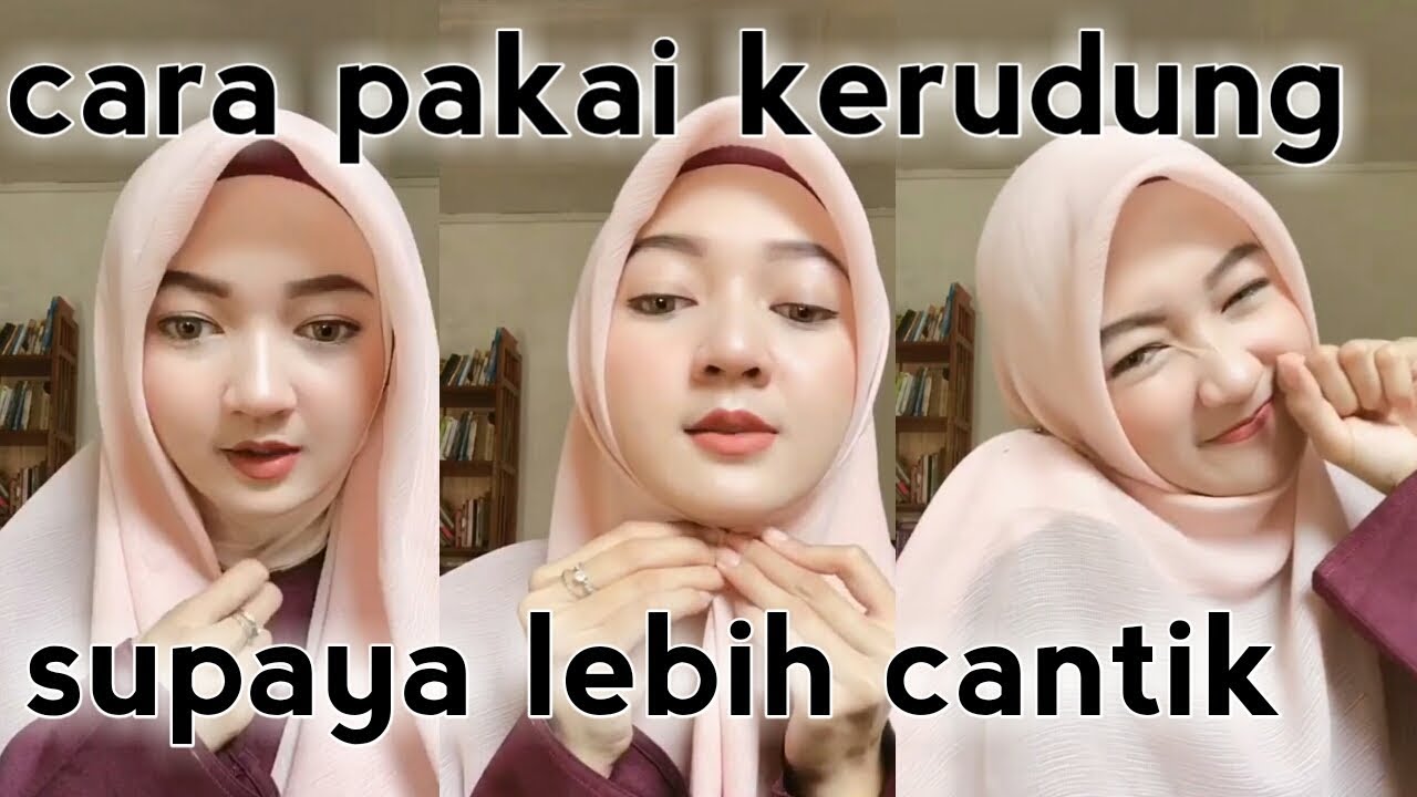Tutorial PAKAI KERUDUNG SEDERHANA terlihat lebih cantik | by Yasmindyh ...