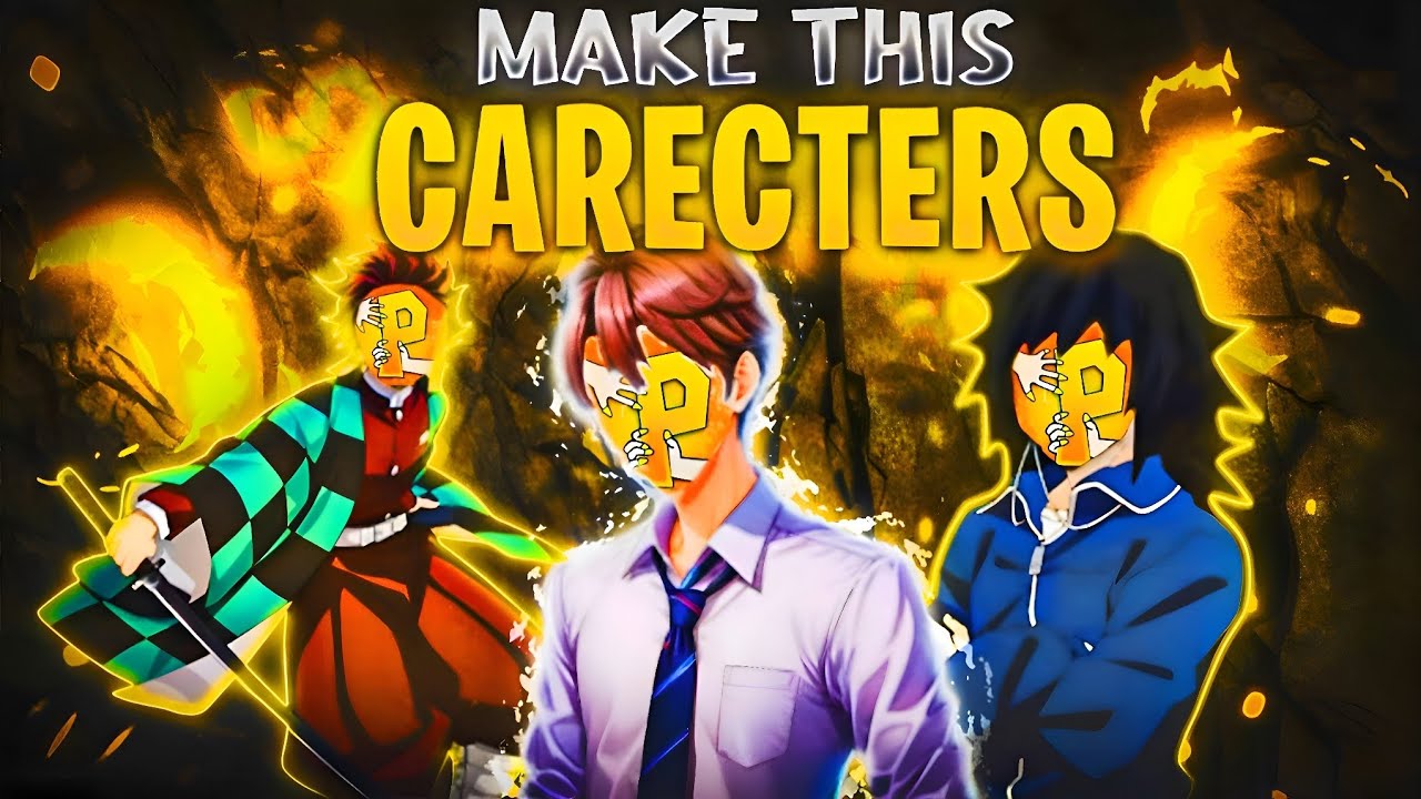 How to Create Your Own Animated Characters (EASY) - YouTube