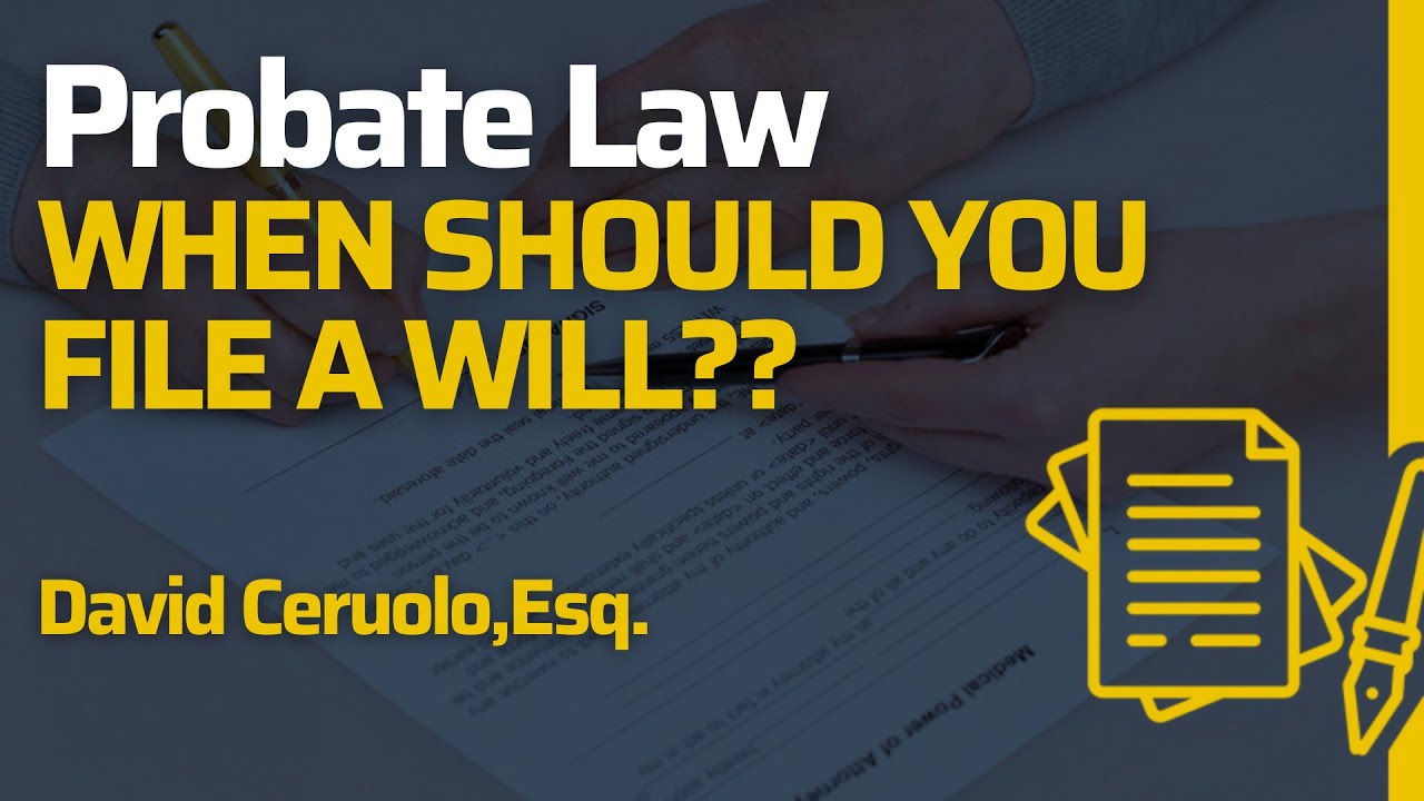 File A Will Do You Need To File A Will YouTube file-a-will-do-you-need-to-file-a-will-youtube