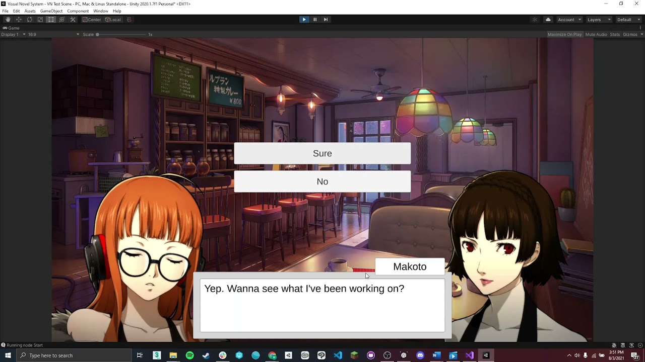 Guy Couldn't Play Persona 5 On PC (Legally), So He Took It Personally (I Made a VN in Unity ...