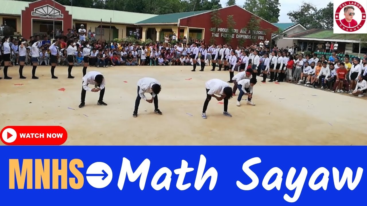 MNHS Math Sayaw Competition | Math Month Culmination - YouTube