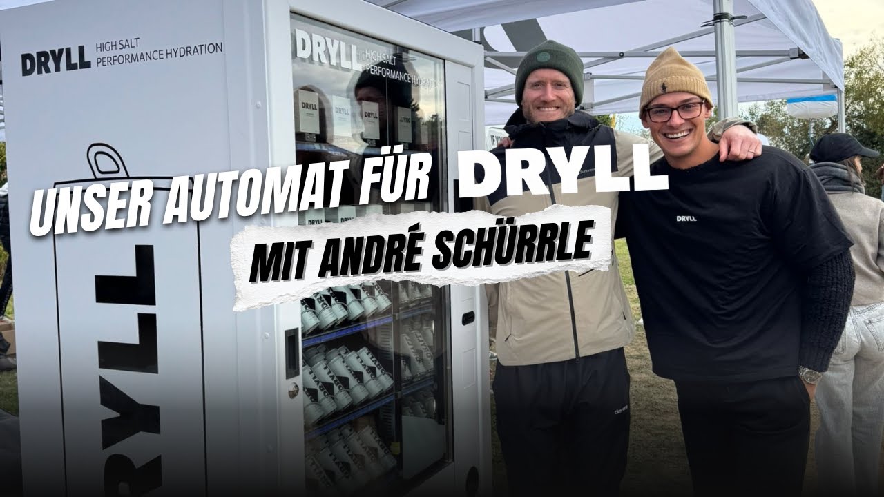 Vendvibe Vlog - Unser Automat für DRYLL mit André Schürrle beim Last ...