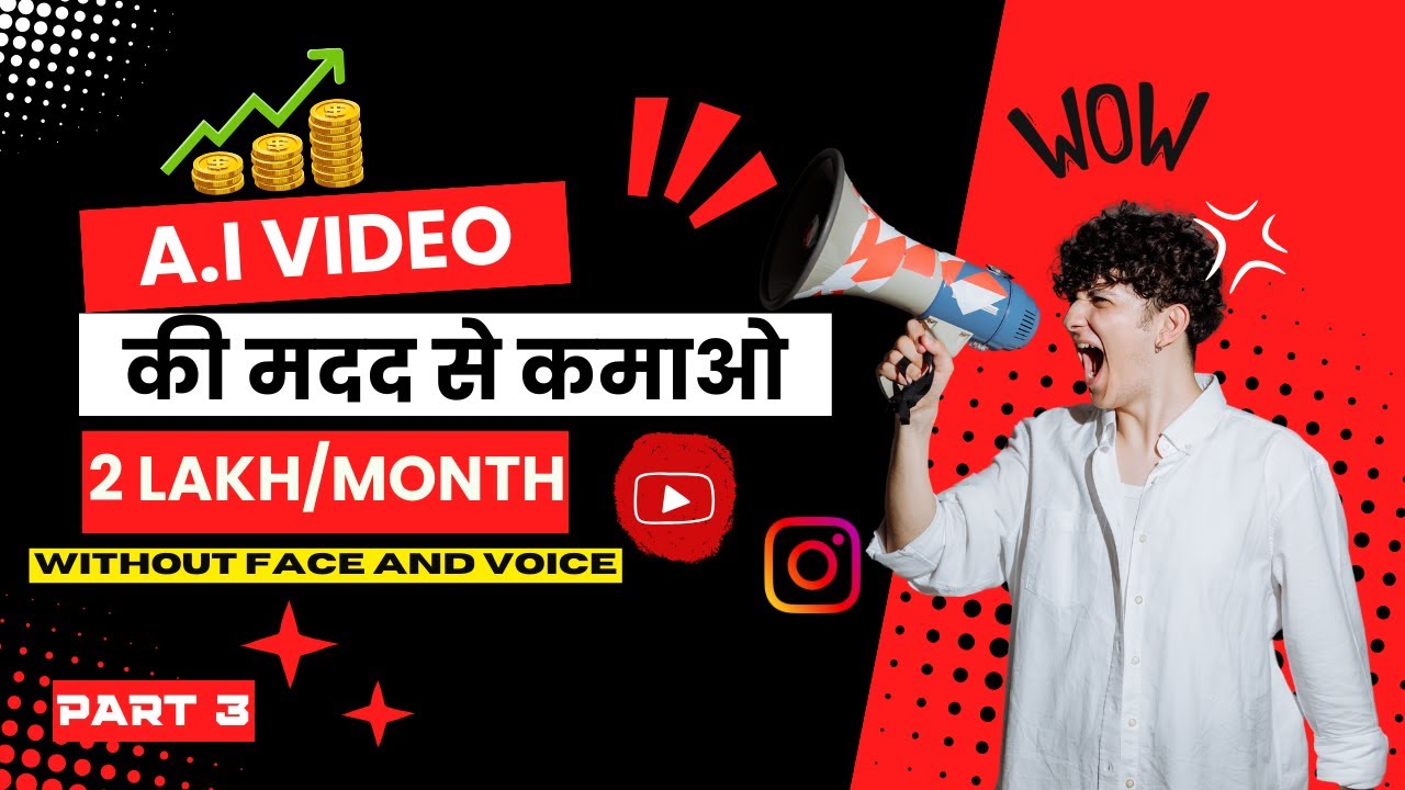 How To Make Videos Using AI || Without Face & Voice | Earn ₹2 Lakh ...