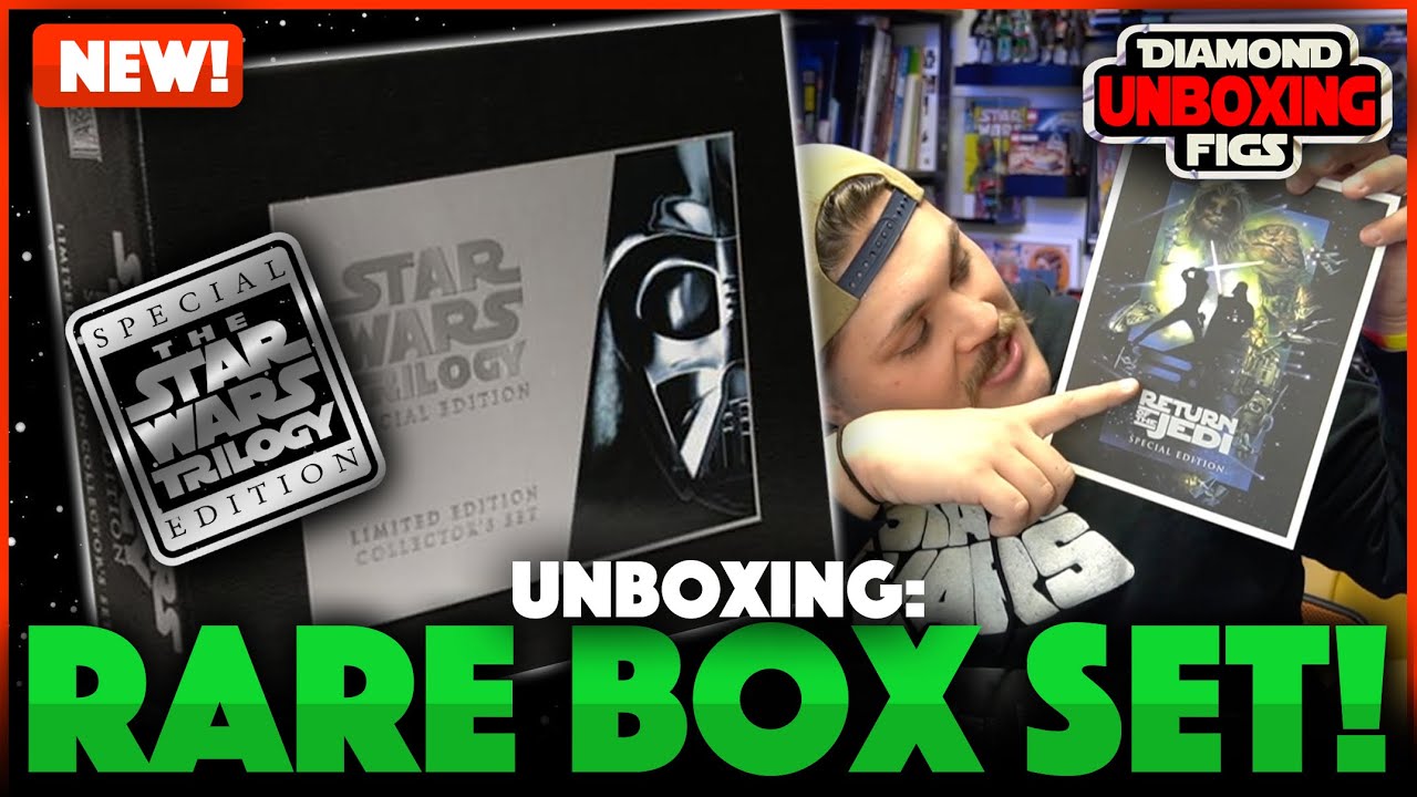 RARE! Star Wars: Special Edition box set 1997 (UNBOXING) - YouTube
