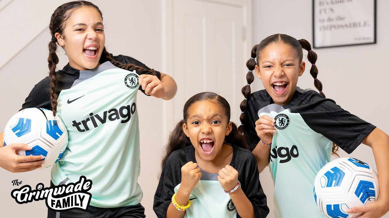 3 OF OUR DAUGHTERS GOT INTO CHELSEA FC!!!! - YouTube