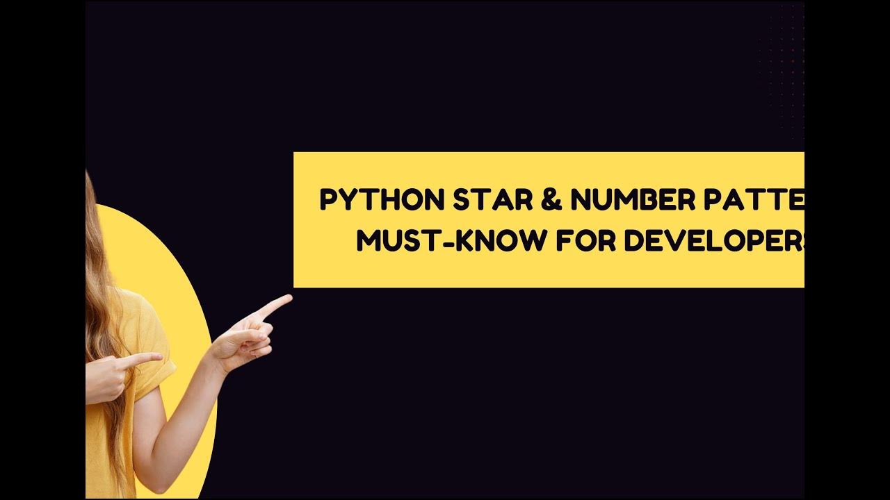 Right Triangle Star Pattern in Python - YouTube