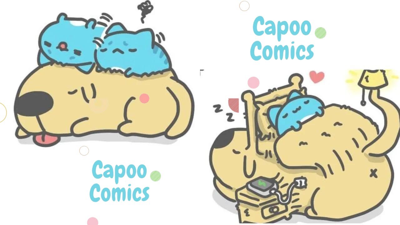 🔥 Capoo Comics - 26| Funny comic |#bugcatcapoo-Blue Cat - YouTube