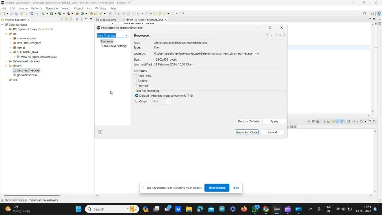 How To Open Browser Using Selenium Java Automation Testing Sdet Youtube