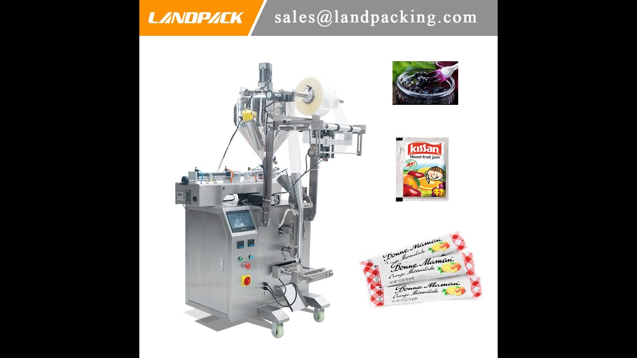 liquid packing machine - YouTube