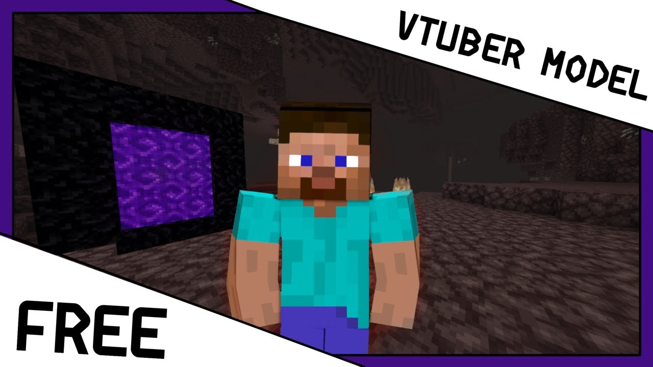 [FREE] Customizable Minecraft Vtuber model + Tutorial - YouTube