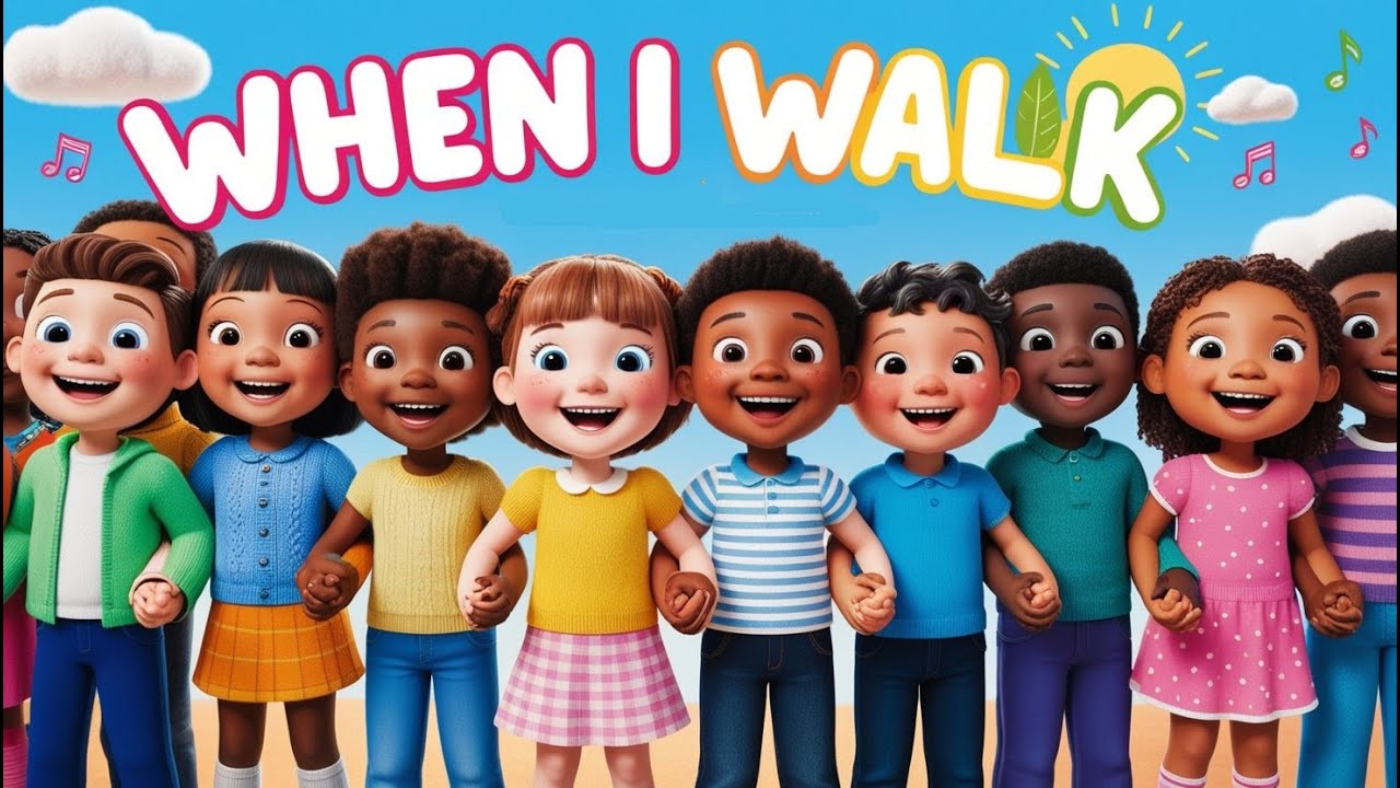 "When I Walk" is a fun, upbeat song that encourages children to get ...