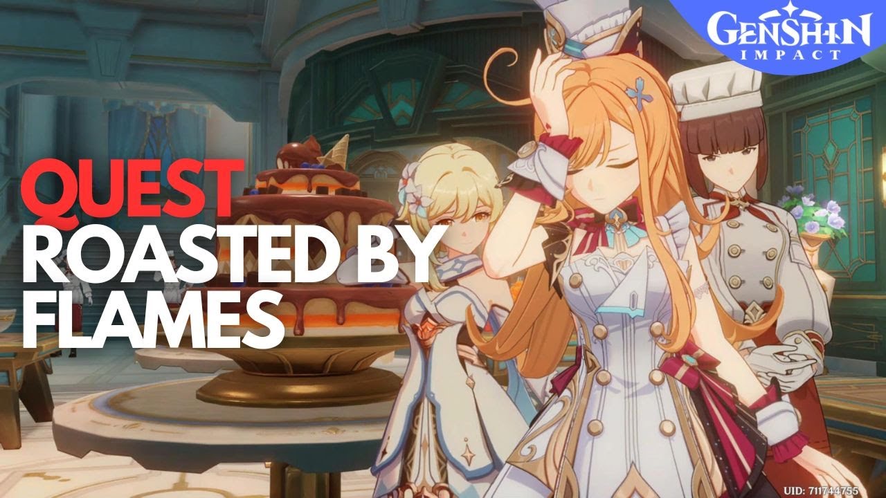 Roasted by Flames Quest Genshin Impact - YouTube