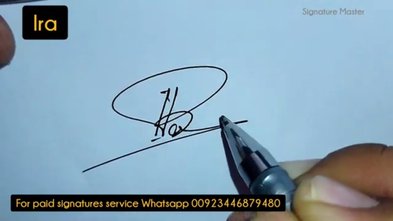 Calligraphy signature design | handwritten signature design | writing ...