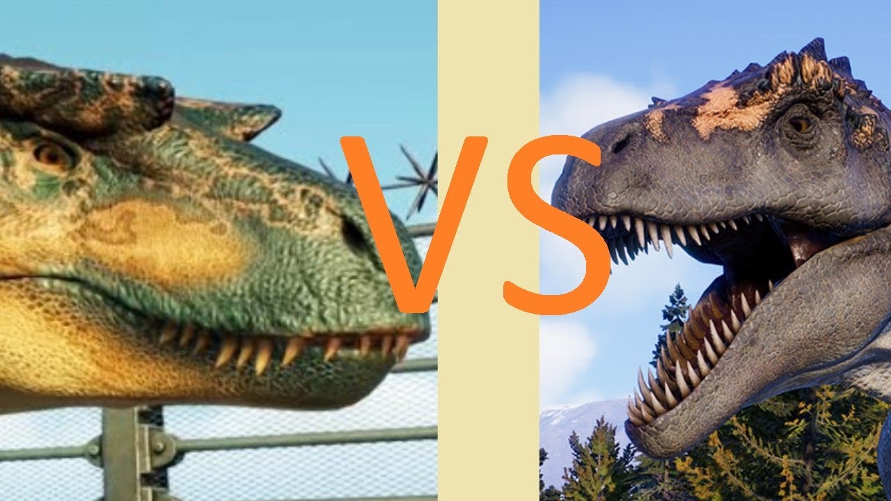 Albertozaur vs Megalozaur - YouTube