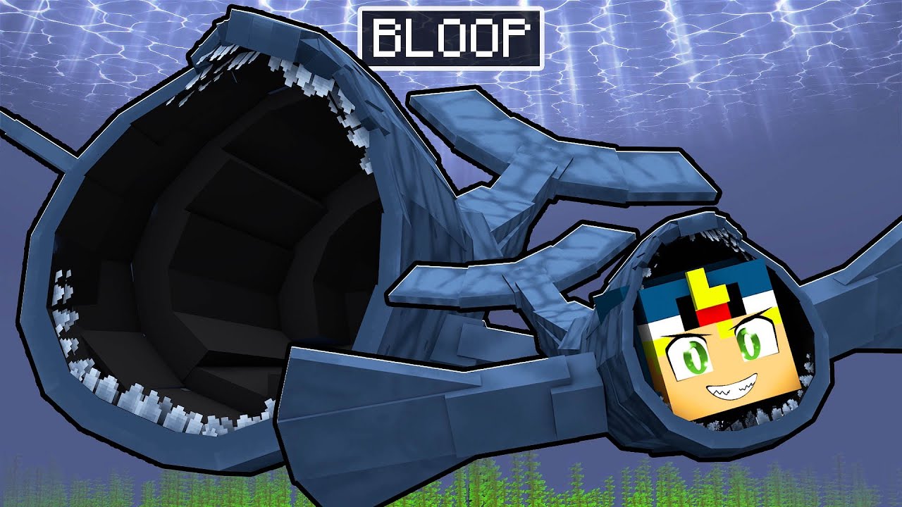 JOGANDO como THE BLOOP no Minecraft! - YouTube