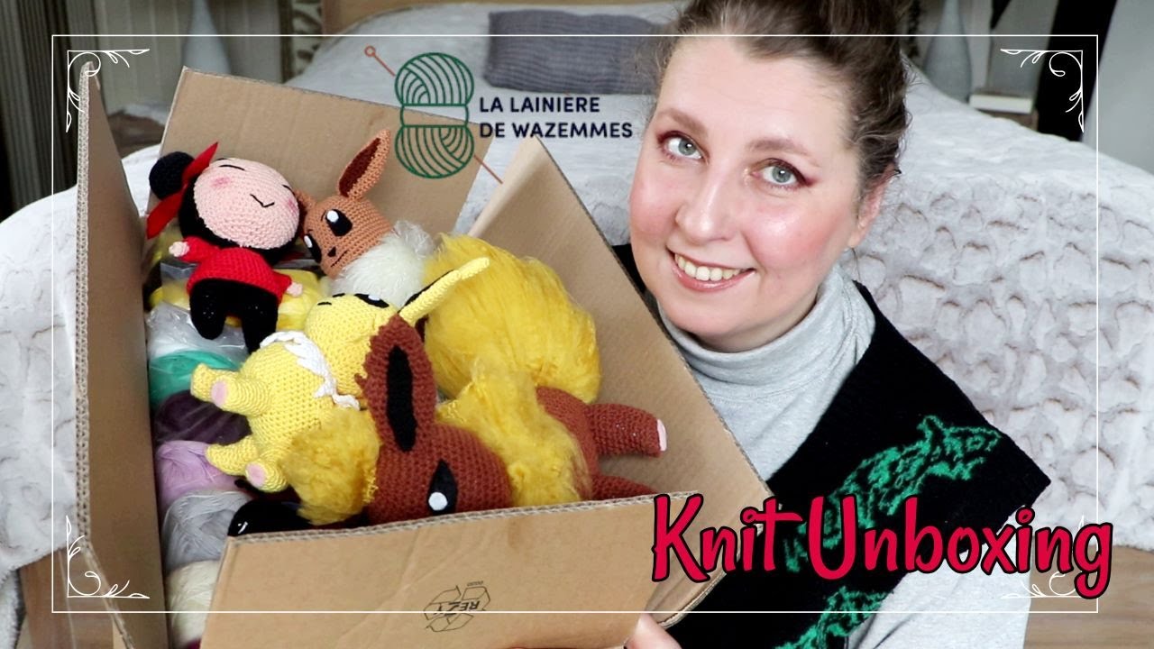 Knit Unboxing La Lainière de Wazemmes, Amazon & Amigurumis | Pucca ...