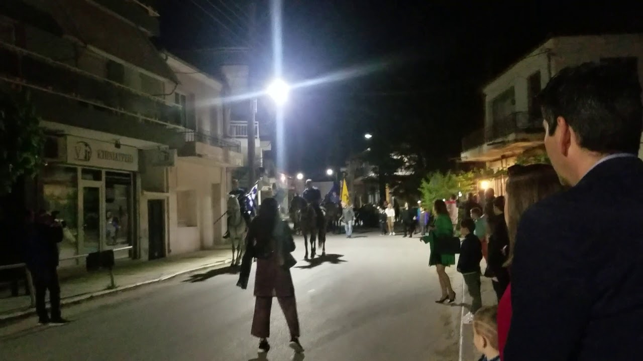 Λιτάνευση της ιερής εικόνας του Αγίου Γεωργίου,ΝΙΓΡΙΤΑ 29-4-2019 - YouTube