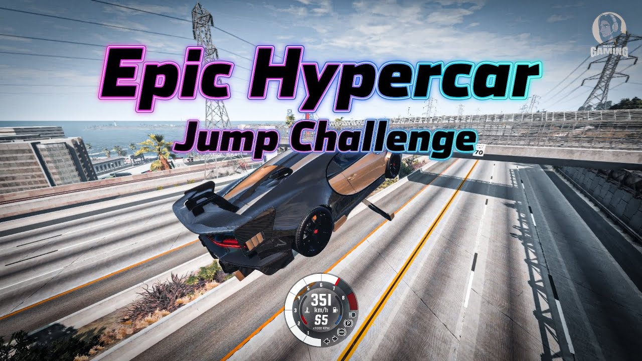Epic Hypercar Jump Challenge: Bugatti vs. Pagani vs. Koenigsegg vs ...
