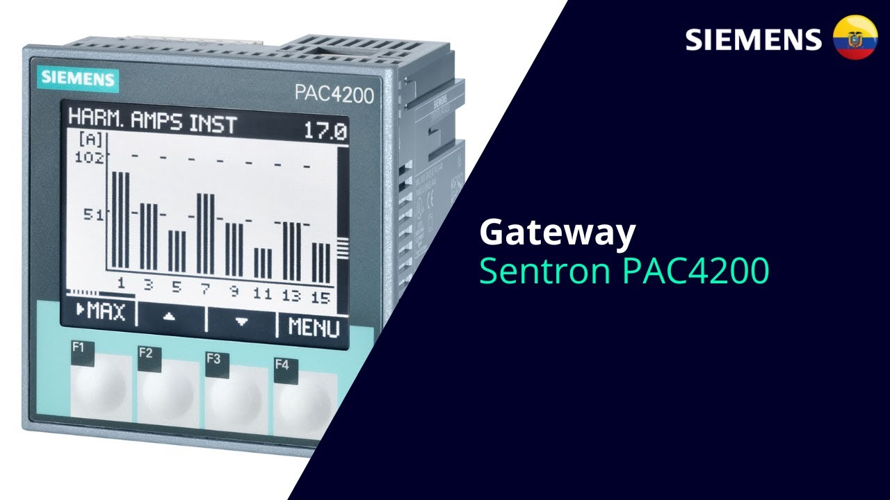 SENTRON PAC4200: GATEWAY - YouTube